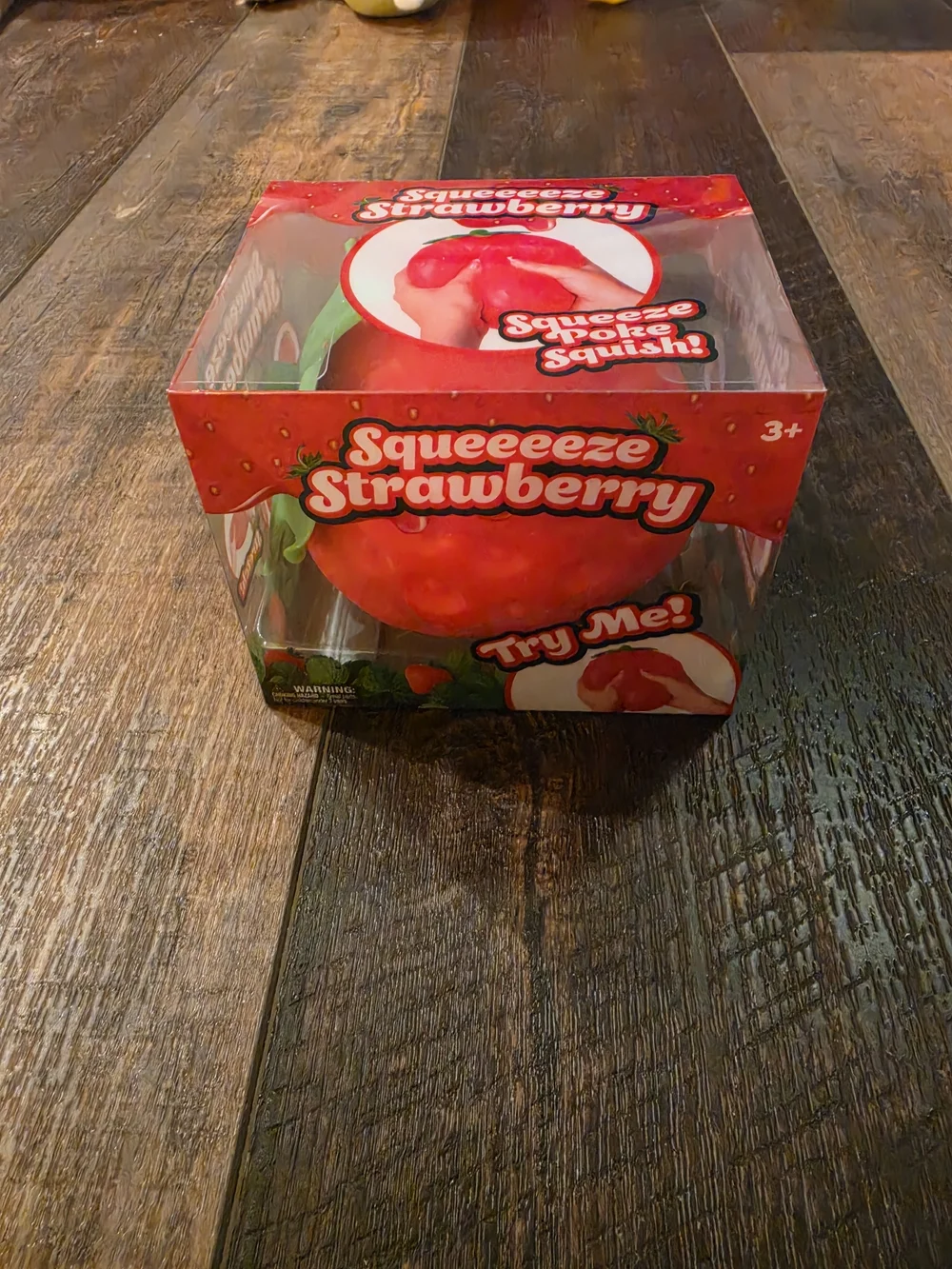 Toys | Jumbo Squeeeeeze Strawberry Squishy Toy Large Sensory Stress Toy ...